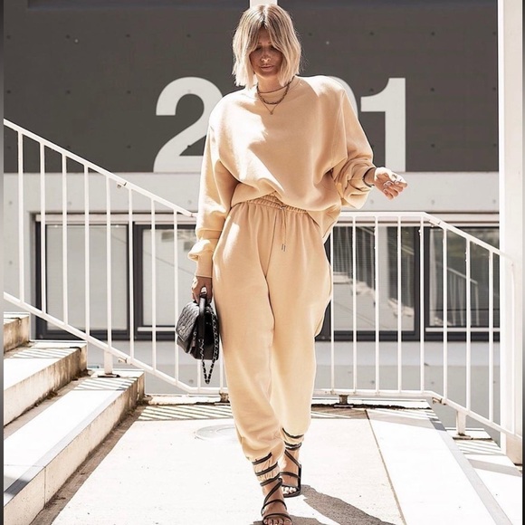 Frankie Shop | Sweaters | The Frankie Shop Vanessa Sweat Set In Banana ...